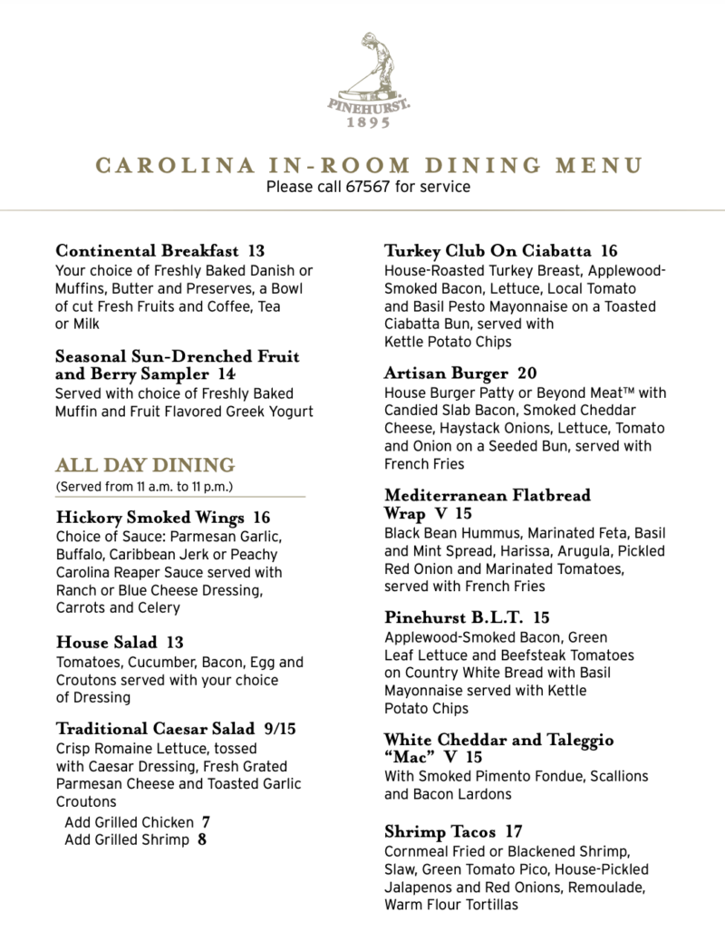 Resort Amenities and Information | Pinehurst Resort